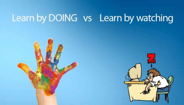 Learn by DOING vs Learn by watching - TEST4U