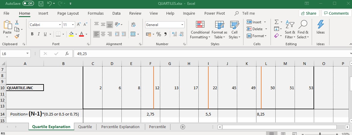 Excel Statistics – Calculating the Quartiles – Excelpedia Excel Statistics – Calculating the Quartiles – Excelpedia