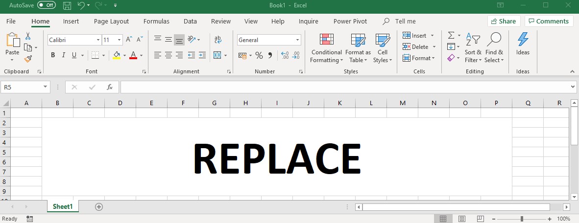 The REPLACE Function – Excelpedia