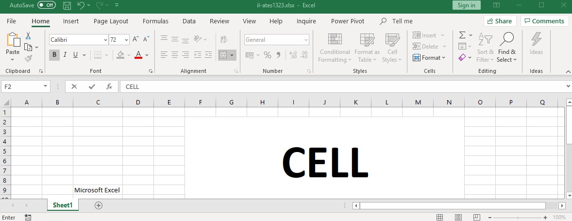 The CELL Function – Excelpedia