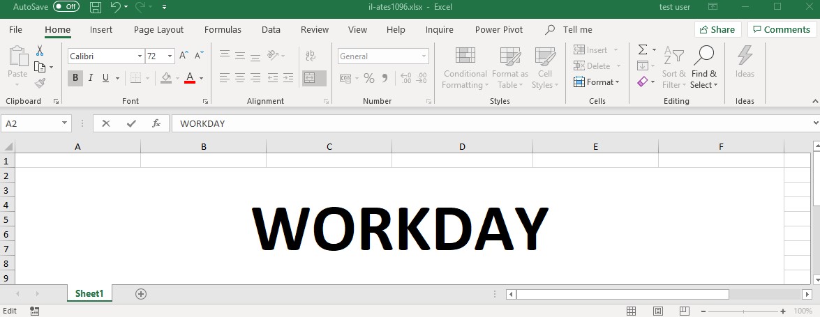 The WORKDAY Function – Excelpedia
